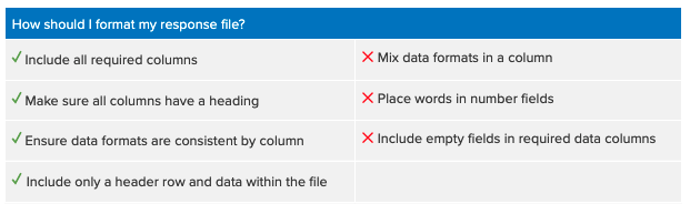 Uploading Phone/SMS Response Files – Innovid Knowledge Base