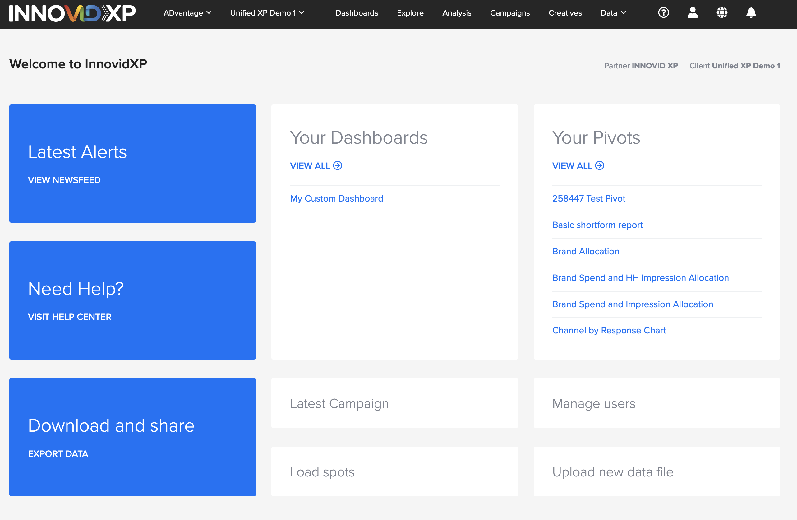 Introduction to InnovidXP – Innovid Knowledge Base